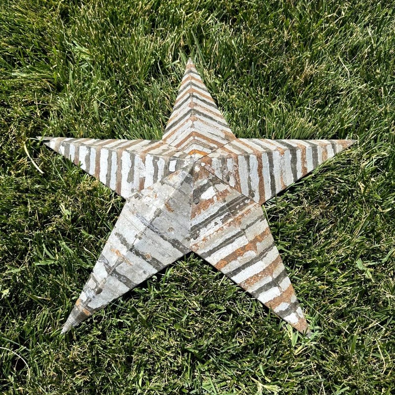 Rustic Star Decor - Etsy