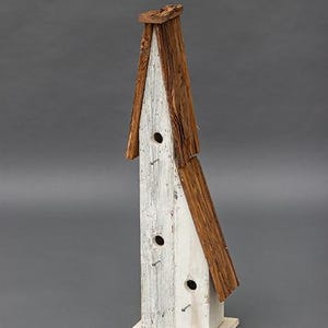 Rustic Reclaimed Wood Birdhouse: Extra Large Lean-to Condo, Amish Made ...