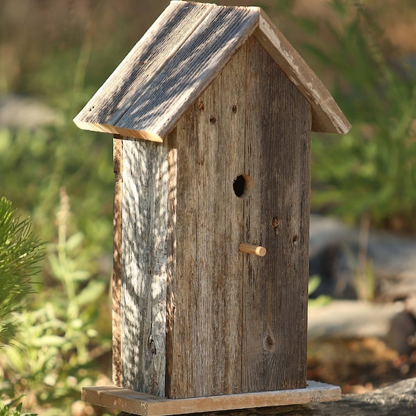 Rustic Birdhouse - Etsy