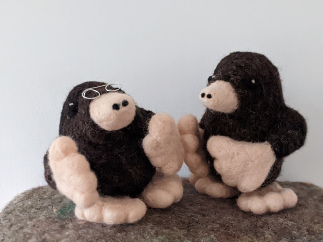 How to Needle Felt a Mole Tutorial Instant Download PDF - Etsy