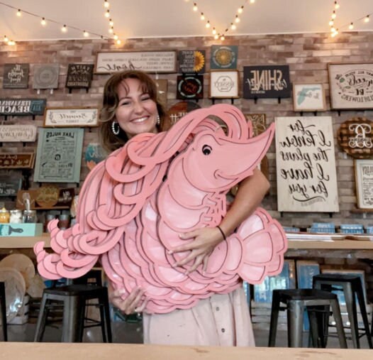 Shrimp Door Hanger for Shrimp Fest - Etsy