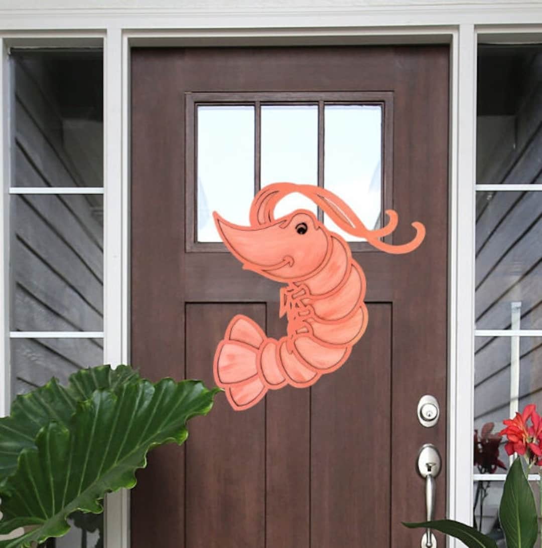 Shrimp Door Hanger for Shrimp Fest - Etsy