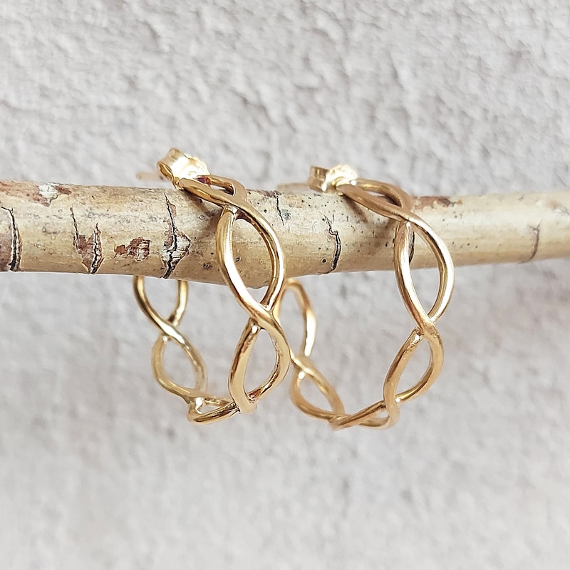 Infinity Earring - Etsy