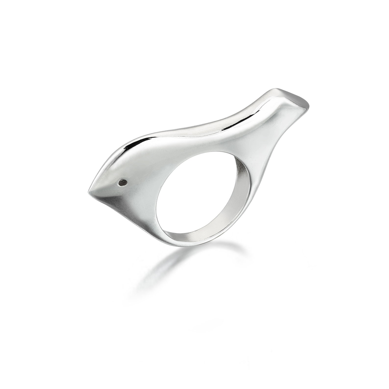 Silver Bird Ring, Dove Ring, Animal Jewelry, Gift for Bird Lover ...