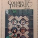 Country Threads All Around Town Wall Hanging Pattern - Etsy