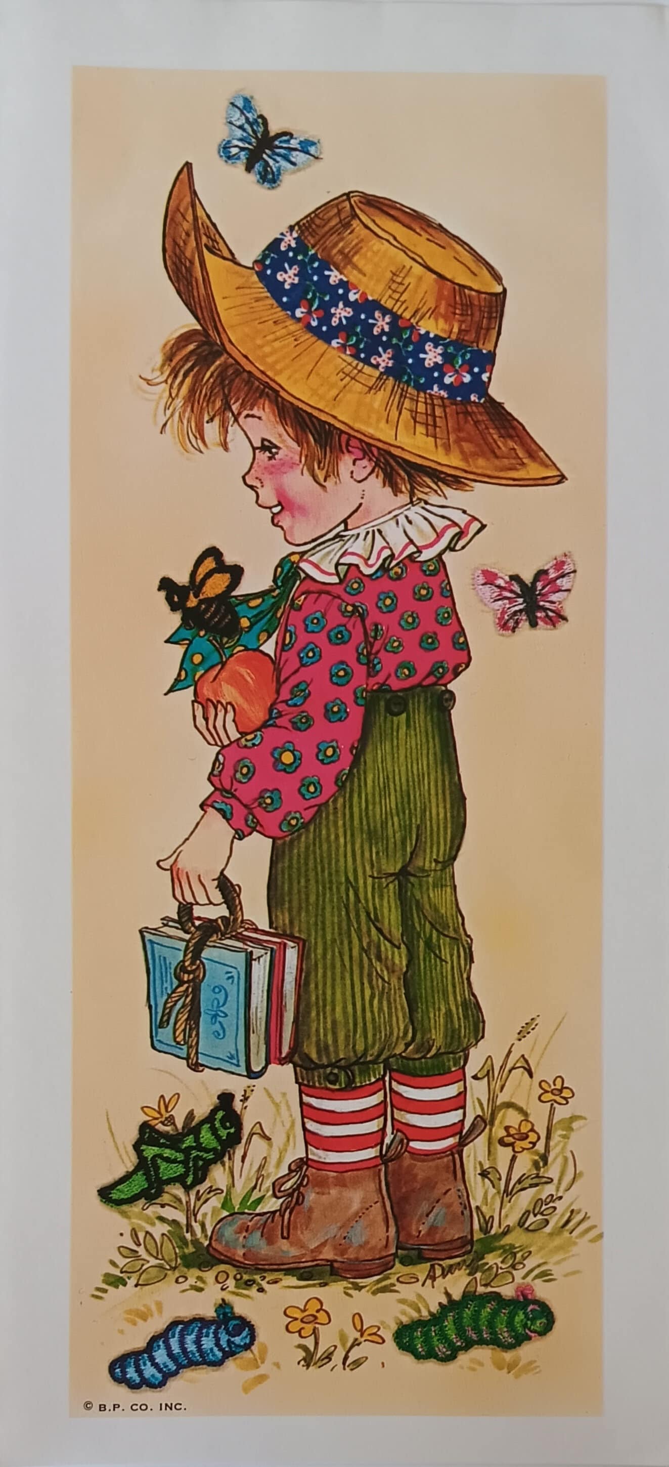 Vintage More Children Paper Tole/decoupage Prints, Framing/scrapbooking ...