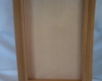 Shadow Box Frame Unfinished | Etsy