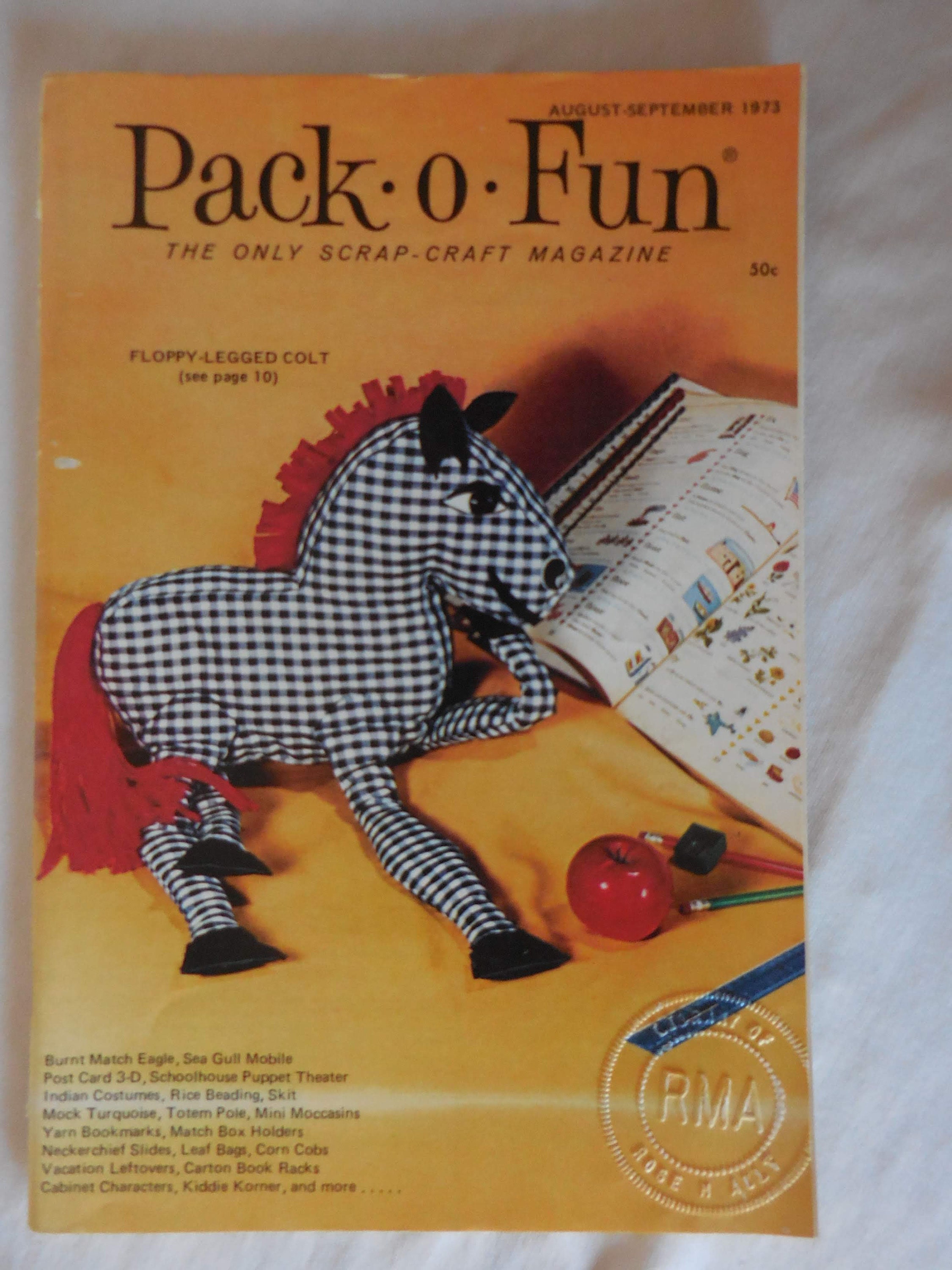 Vintage Pack-o-fun 11 Issues of August/september 1964 1978 - Etsy