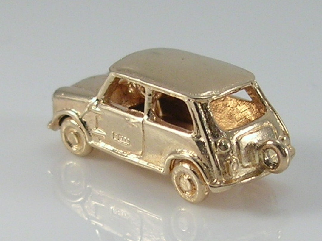 Vintage 3D 9ct Gold Mini Car Charm Pendant H/MK 1964 - Etsy