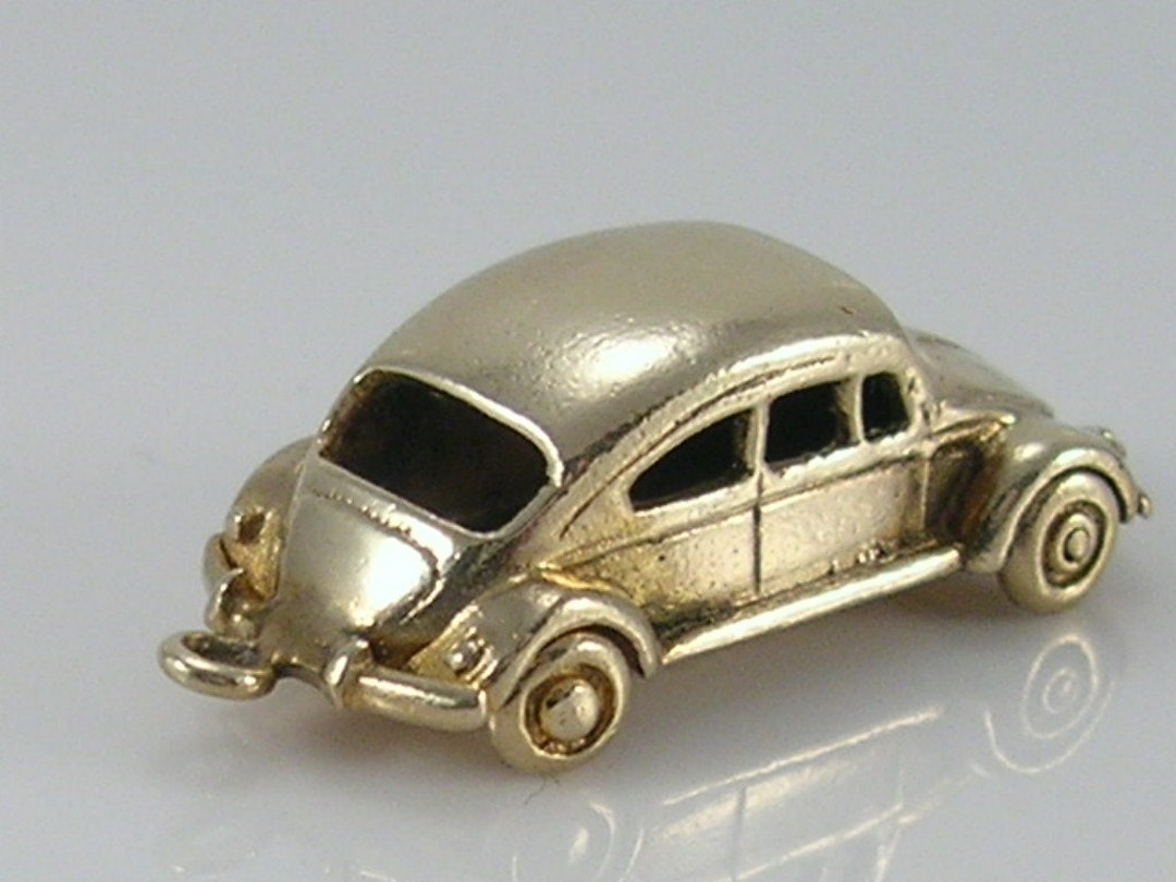 Vintage 3D 9ct Gold VW Volkswagen Car Charm H/MK 1965 - Etsy