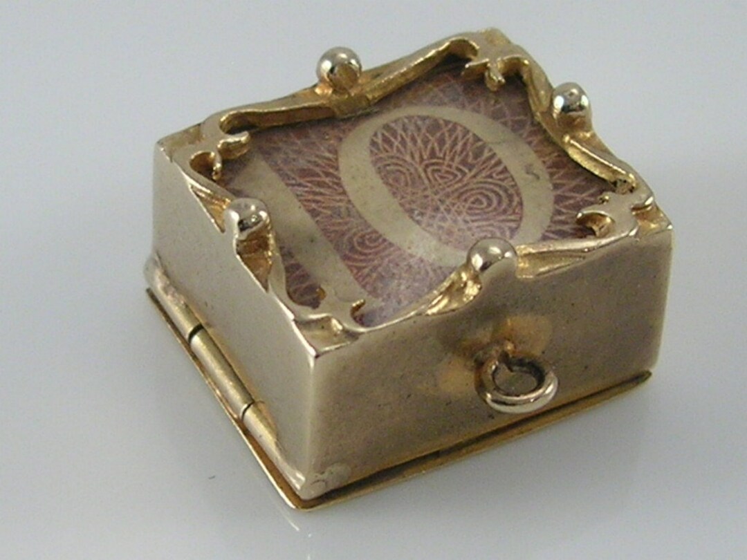 Vintage 3D 9ct Gold 10 Ten Shilling Note Charm. H/MK 1967 Opens - Etsy