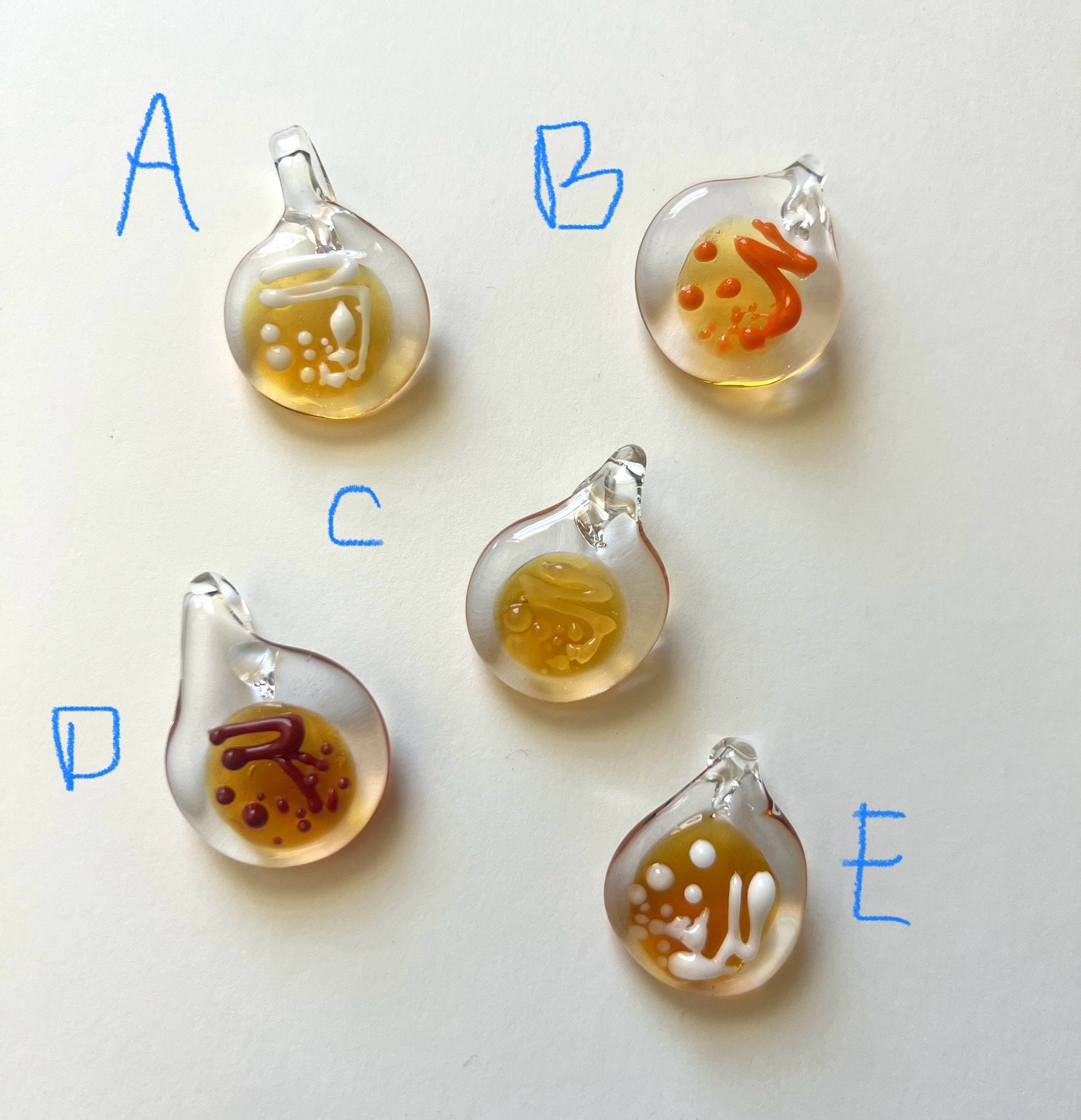 Petri Dish Streaked Agar Plate Glass Pendant - Etsy