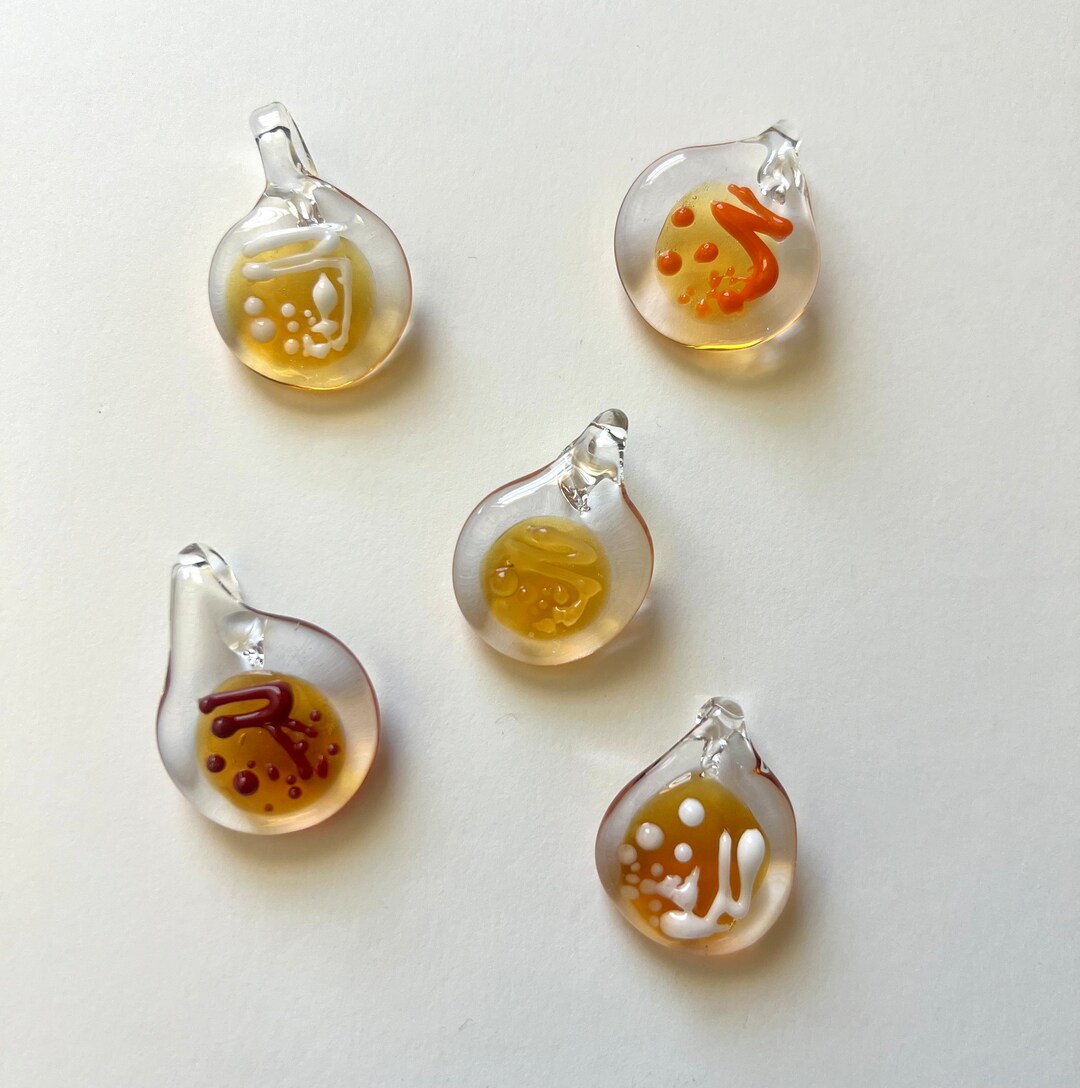 Petri Dish Streaked Agar Plate Glass Pendant - Etsy