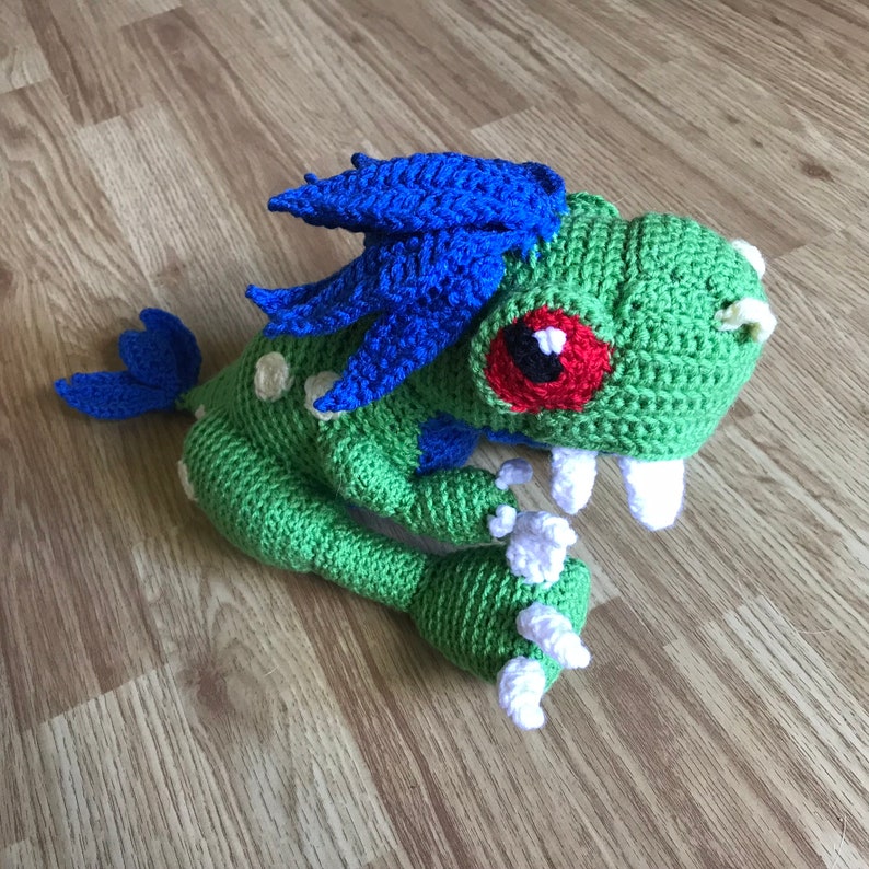 PATTERN - Baby Feathered Zandalari Raptor Crochet Amigurumi - World of ...