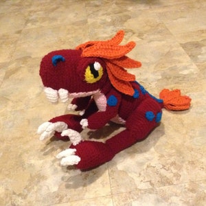 PATTERN - Baby Feathered Zandalari Raptor Crochet Amigurumi - World of ...