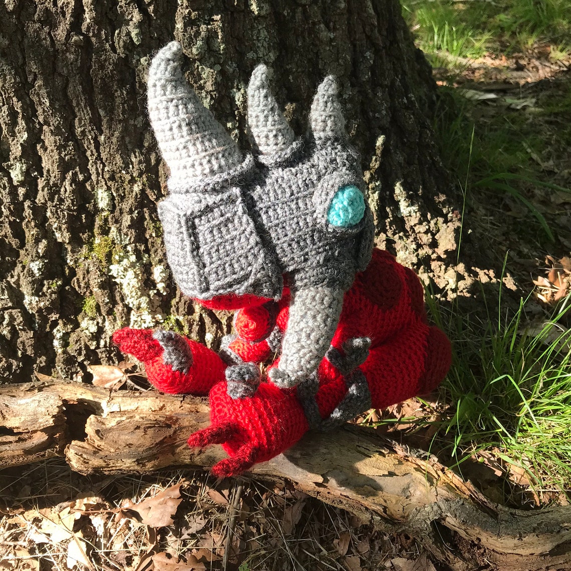 PATTERN - Baby Armored Zandalari Raptor Crochet Amigurumi - World of ...