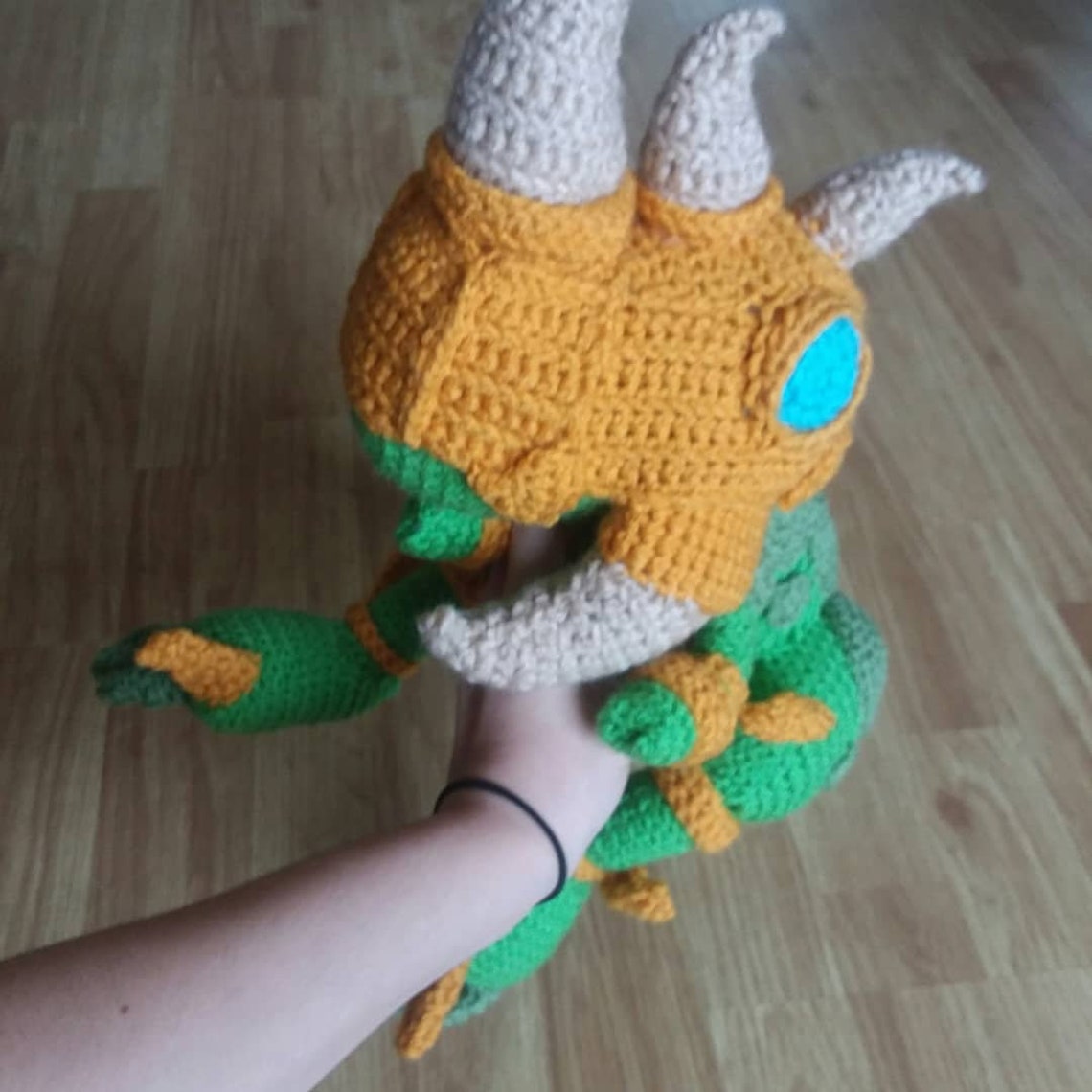 PATTERN - Baby Armored Zandalari Raptor Crochet Amigurumi - World of ...