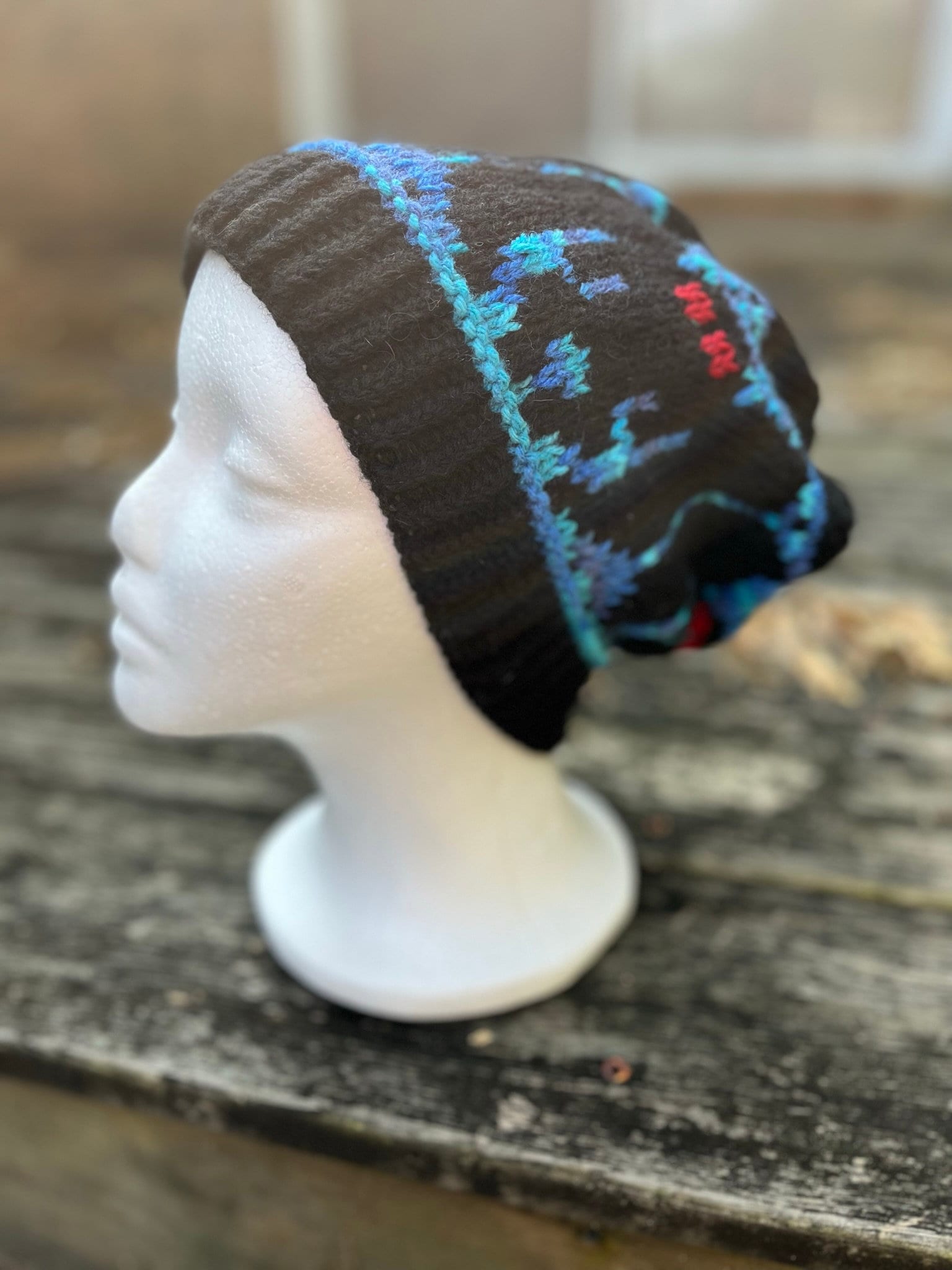 PATTERN Mothman Knit Hat - Mothman or Maybe Sandhill Crane Size ...