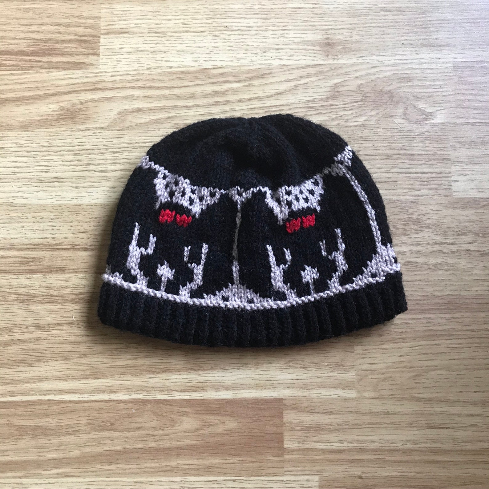 PATTERN Mothman Knit Hat Mothman or Maybe Sandhill Crane | Etsy