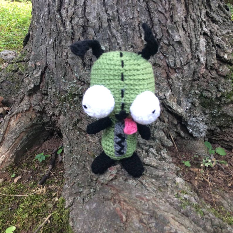 PATTERN Invader Zim Cartoon GIR Dog Disguise Amigurumi - Etsy