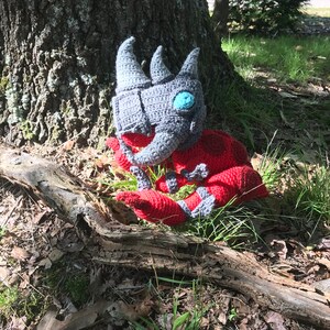 PATTERN - Baby Armored Zandalari Raptor Crochet Amigurumi - World of ...