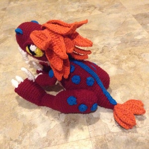 PATTERN - Baby Feathered Zandalari Raptor Crochet Amigurumi - World of ...