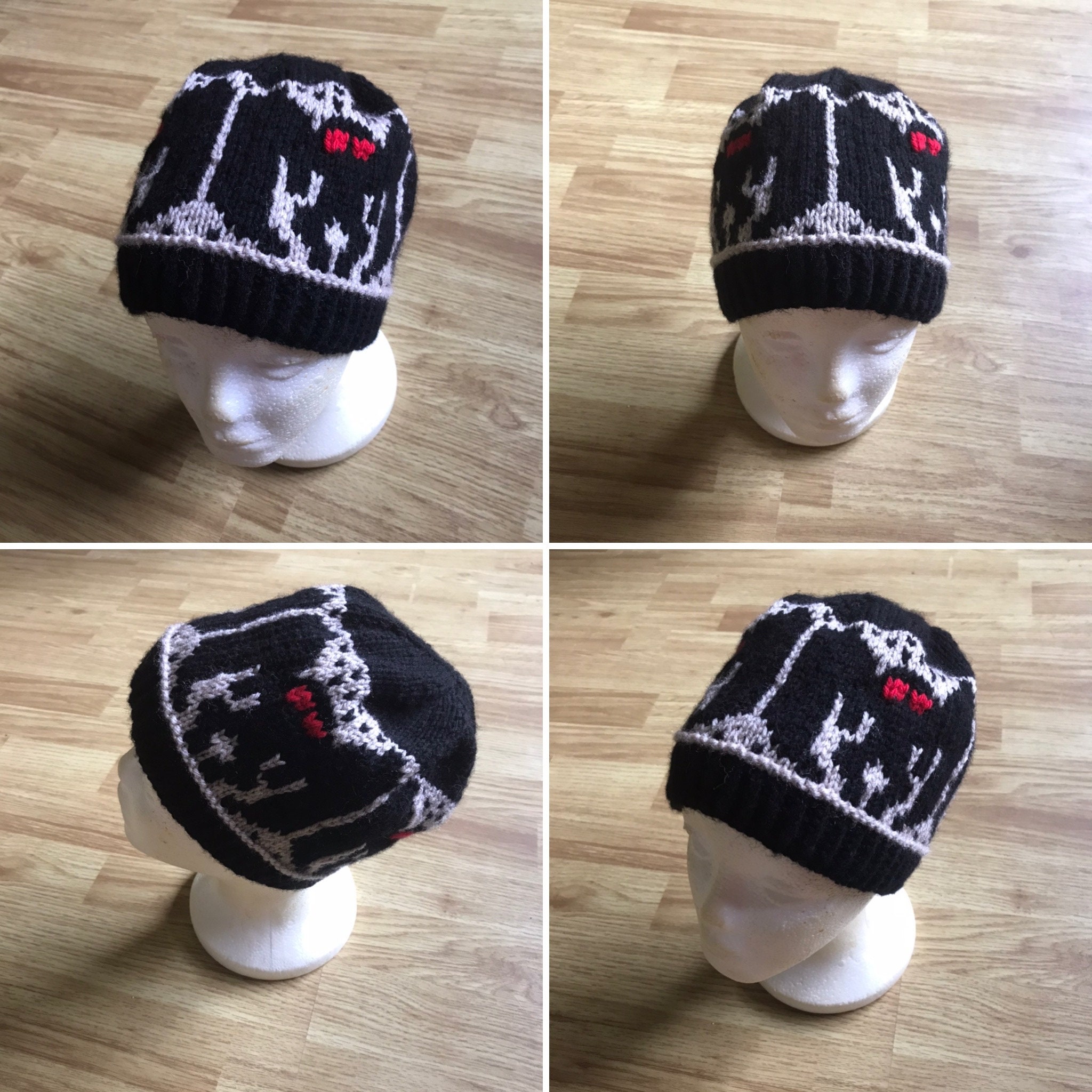 PATTERN Mothman Knit Hat Mothman or Maybe Sandhill Crane | Etsy