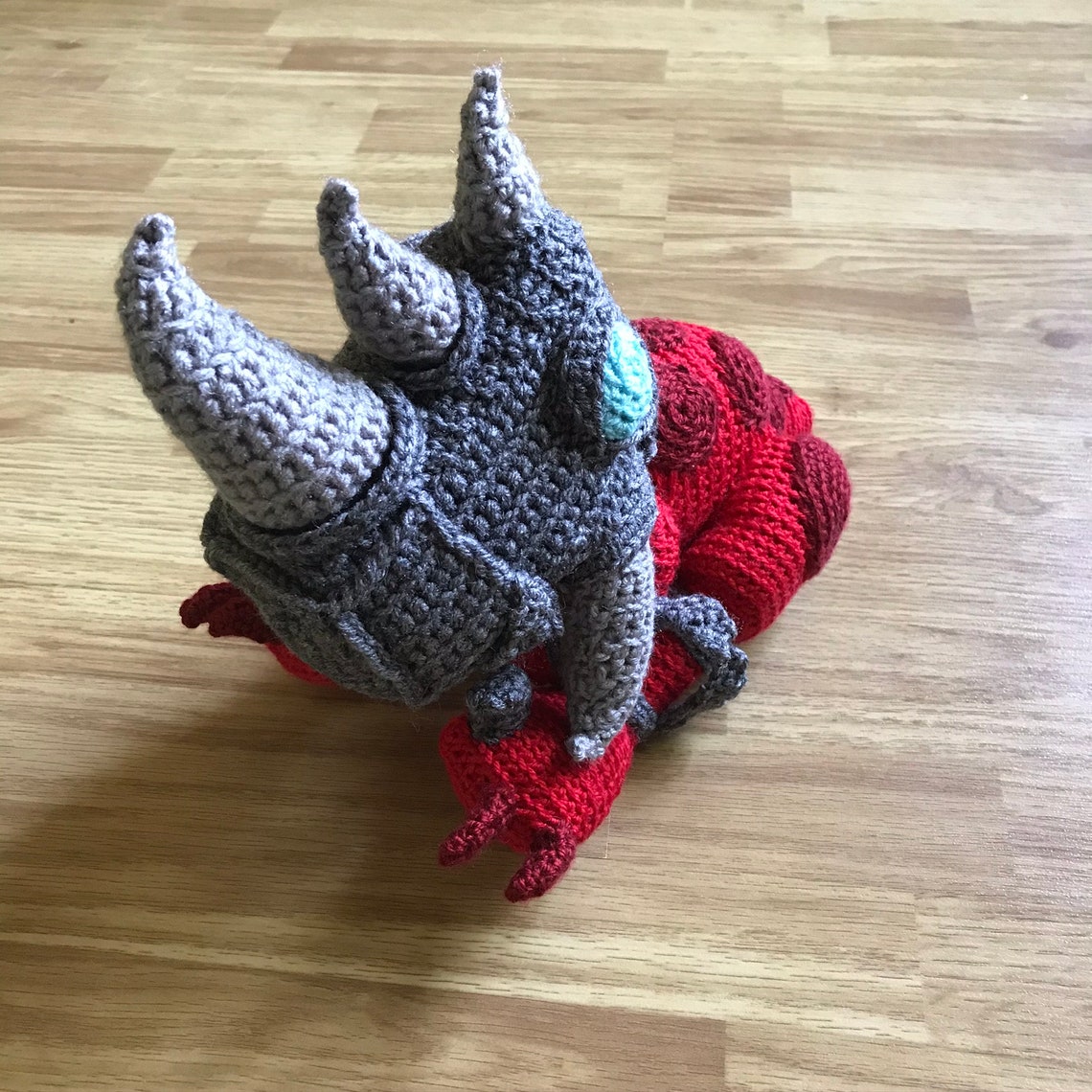 PATTERN - Baby Armored Zandalari Raptor Crochet Amigurumi - World of ...