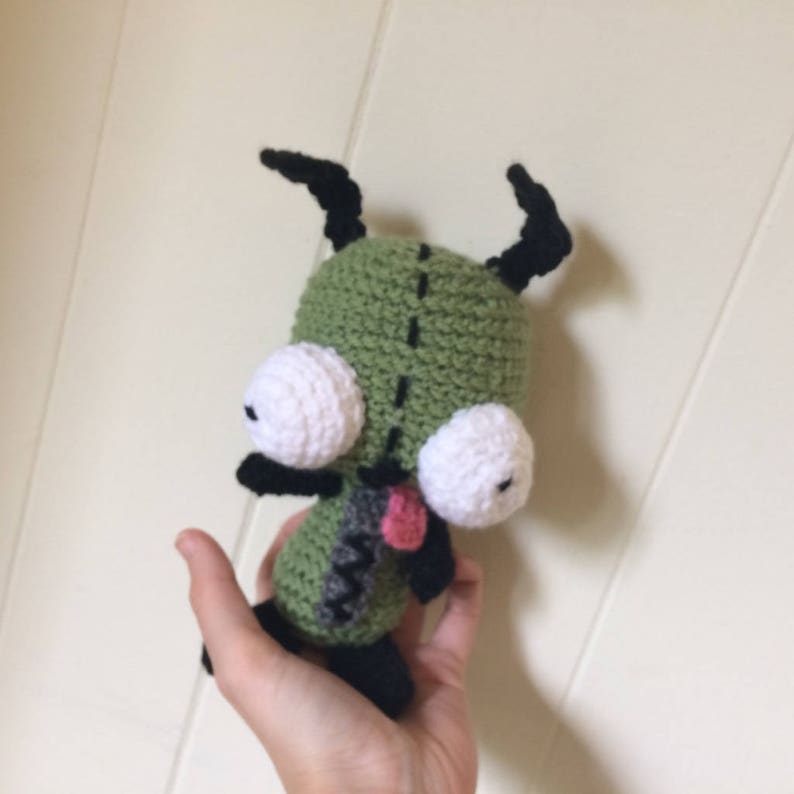 PATTERN Invader Zim Cartoon GIR Dog Disguise Amigurumi - Etsy