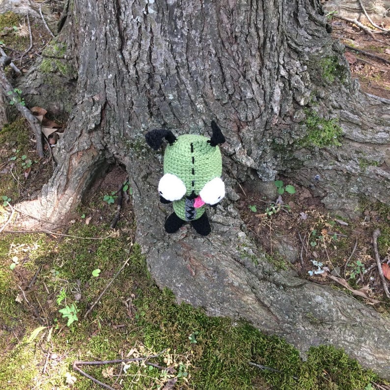 PATTERN Invader Zim Cartoon GIR Dog Disguise Amigurumi - Etsy