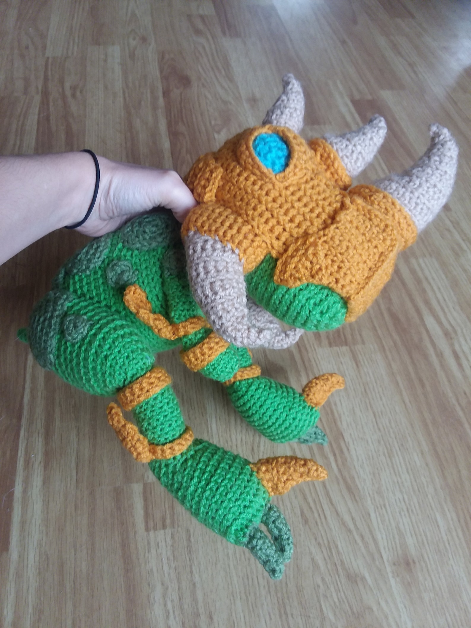 PATTERN - Baby Armored Zandalari Raptor Crochet Amigurumi - World of ...