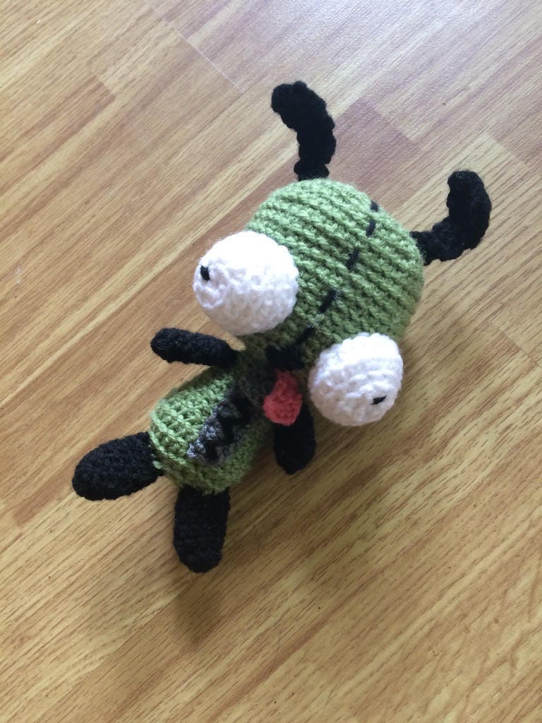 PATTERN - Invader Zim Cartoon GIR Dog Disguise Amigurumi - Crochet ...