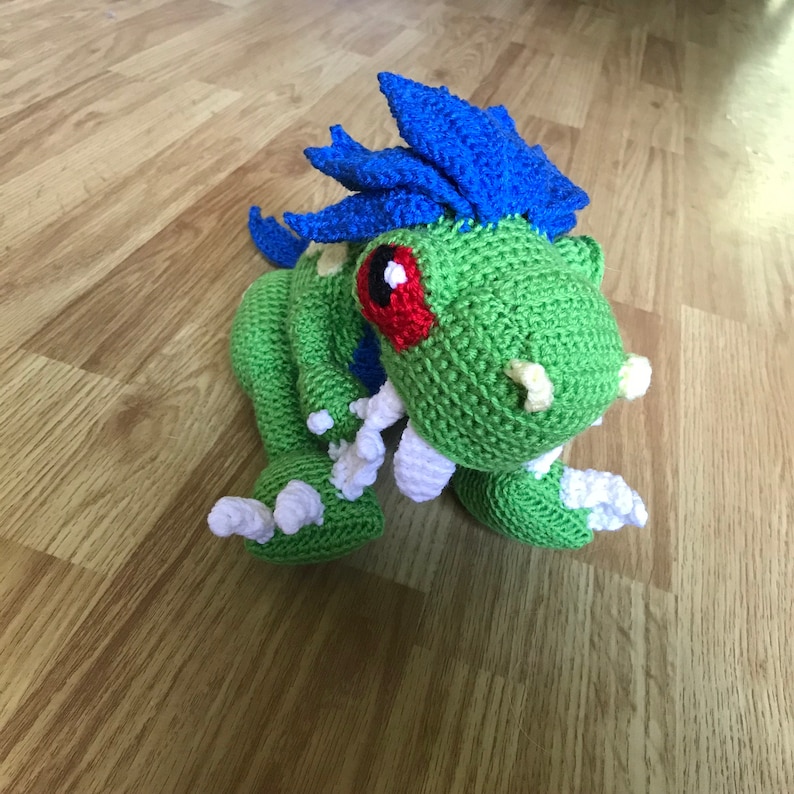 PATTERN - Baby Feathered Zandalari Raptor Crochet Amigurumi - World of ...