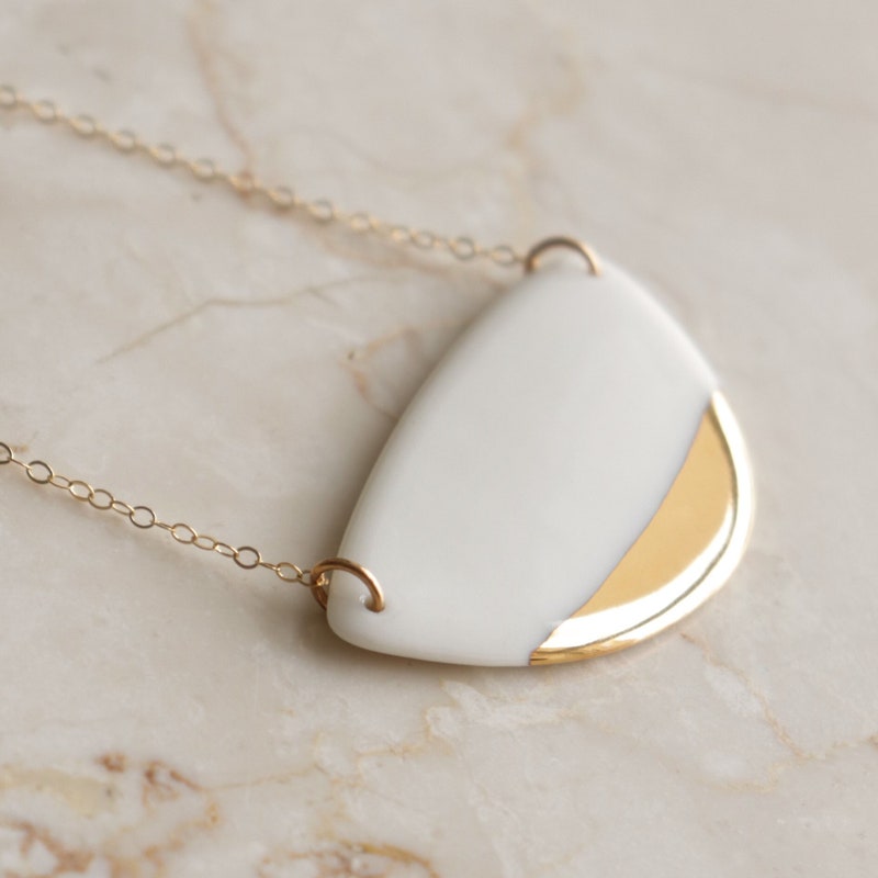 Porcelain Pendant - Etsy