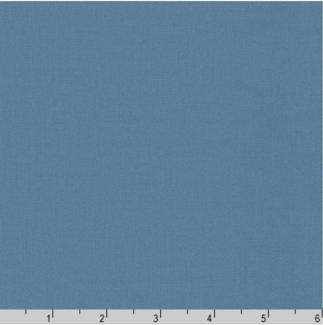 Kona Cotton Solid K001-1101 DELFT Blue - 100% Cotton Fabric by the Yard ...