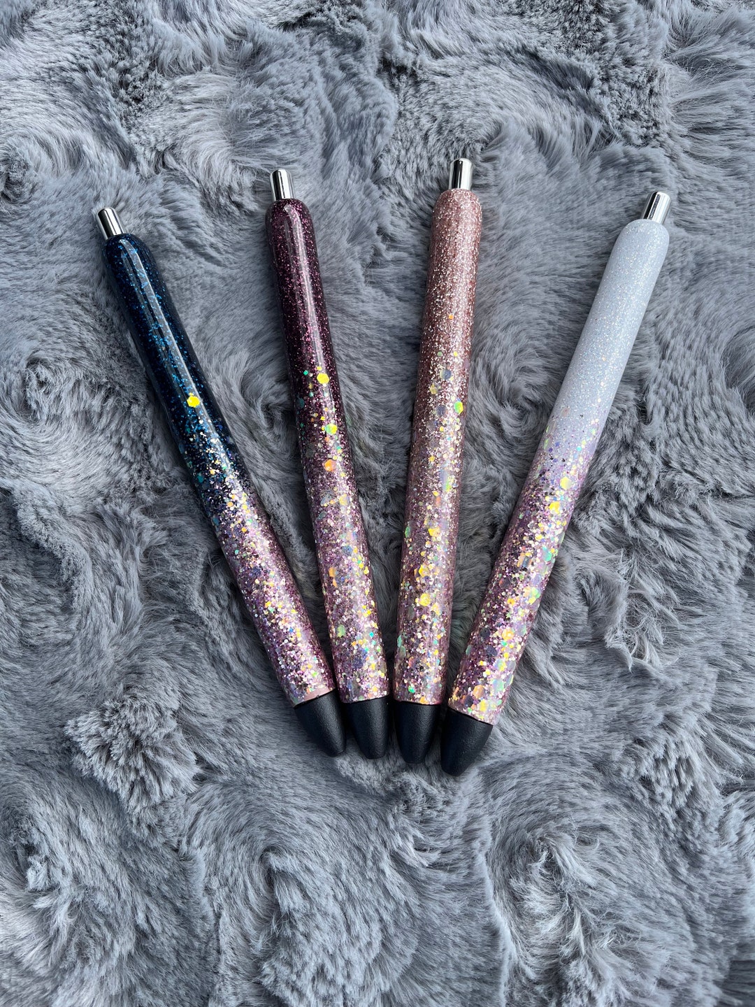 GUILDED ROSE- Rose Gold Chunky Glitter Ombre With Any Color Navy Maroon ...