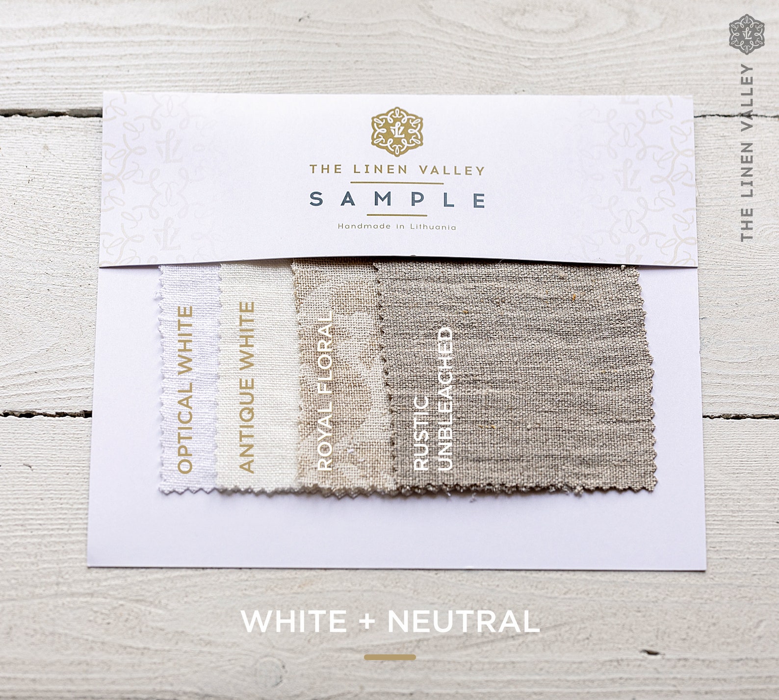 Custom Colours Set of Linen Fabric Samples/swatches-light/medium-linen ...