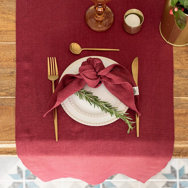Rosewood Table Runner - Etsy
