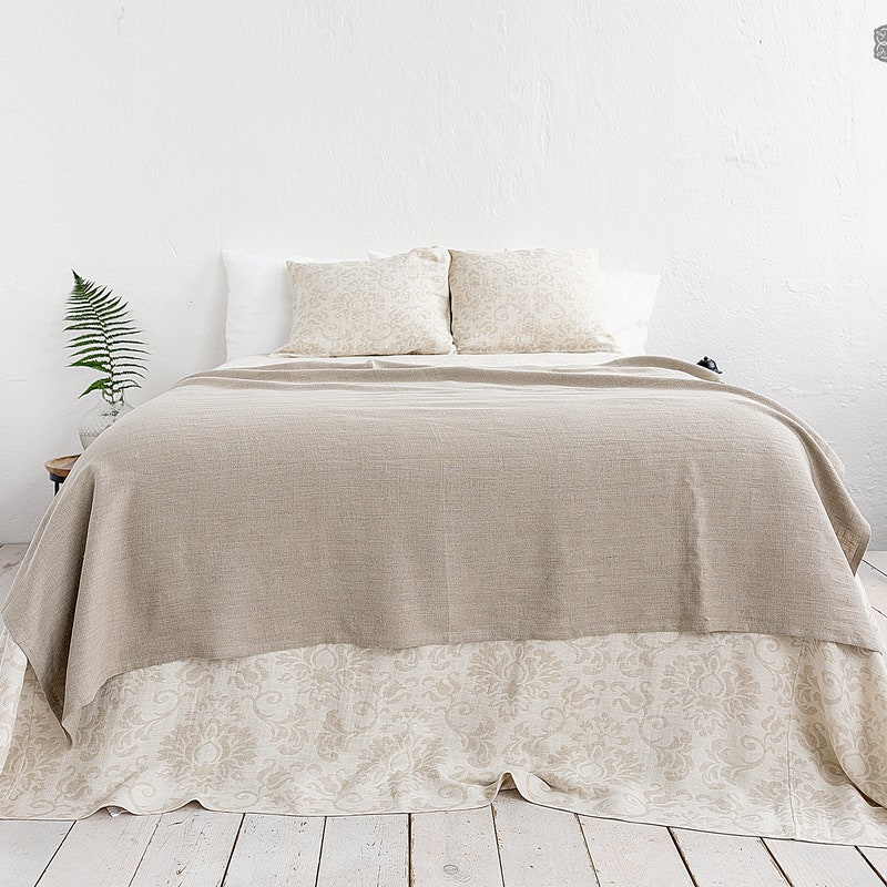 Linen Coverlet - Etsy
