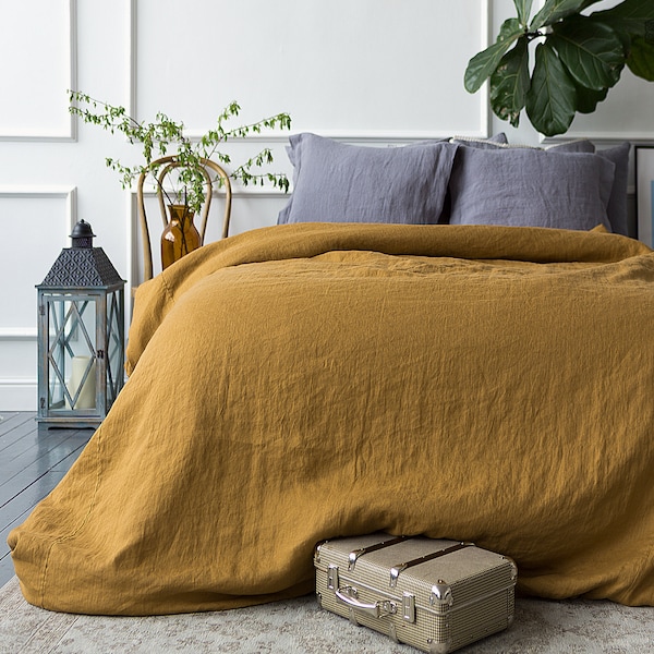 Mustard Bedding - Etsy