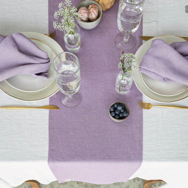 Lilac Table Runner - Etsy