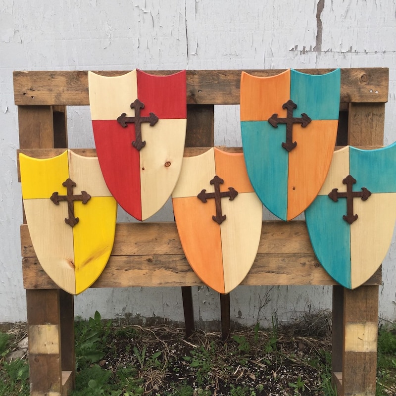 Wooden Toy Shield - Etsy