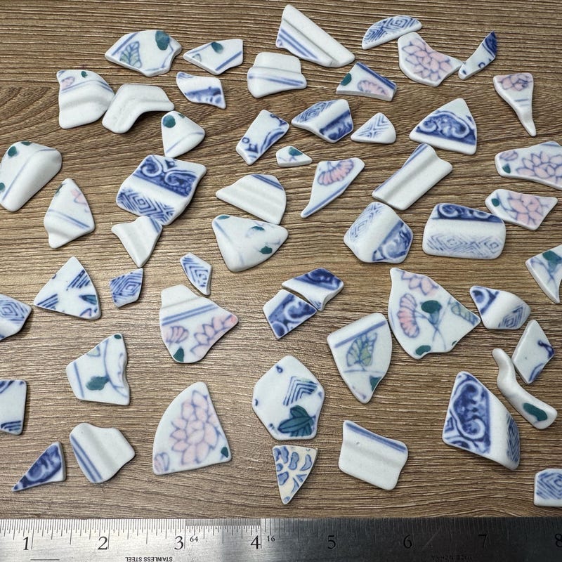 Mosaic Broken China - Etsy