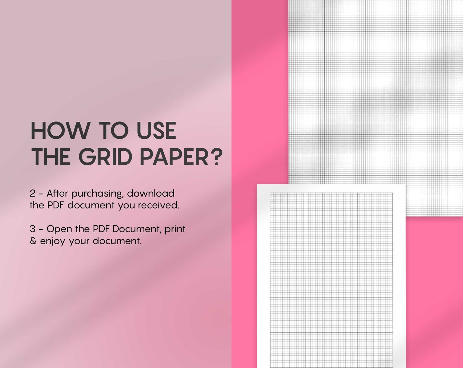 Grid Graph Paper Printable 10x10 Digital Download - Etsy