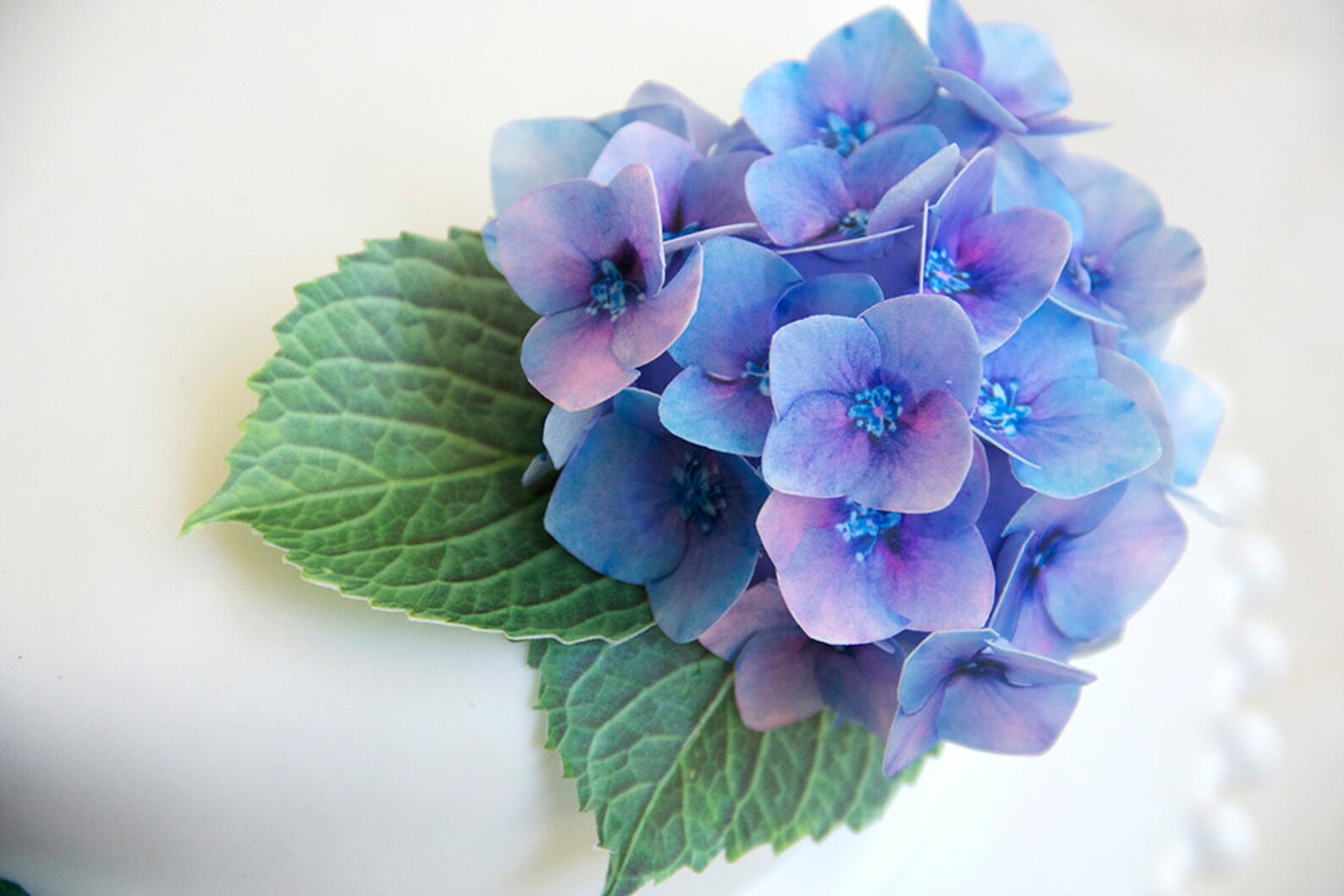 Edible Wafer Paper Flowers Cake Decorations Hydrangea Cake - Etsy