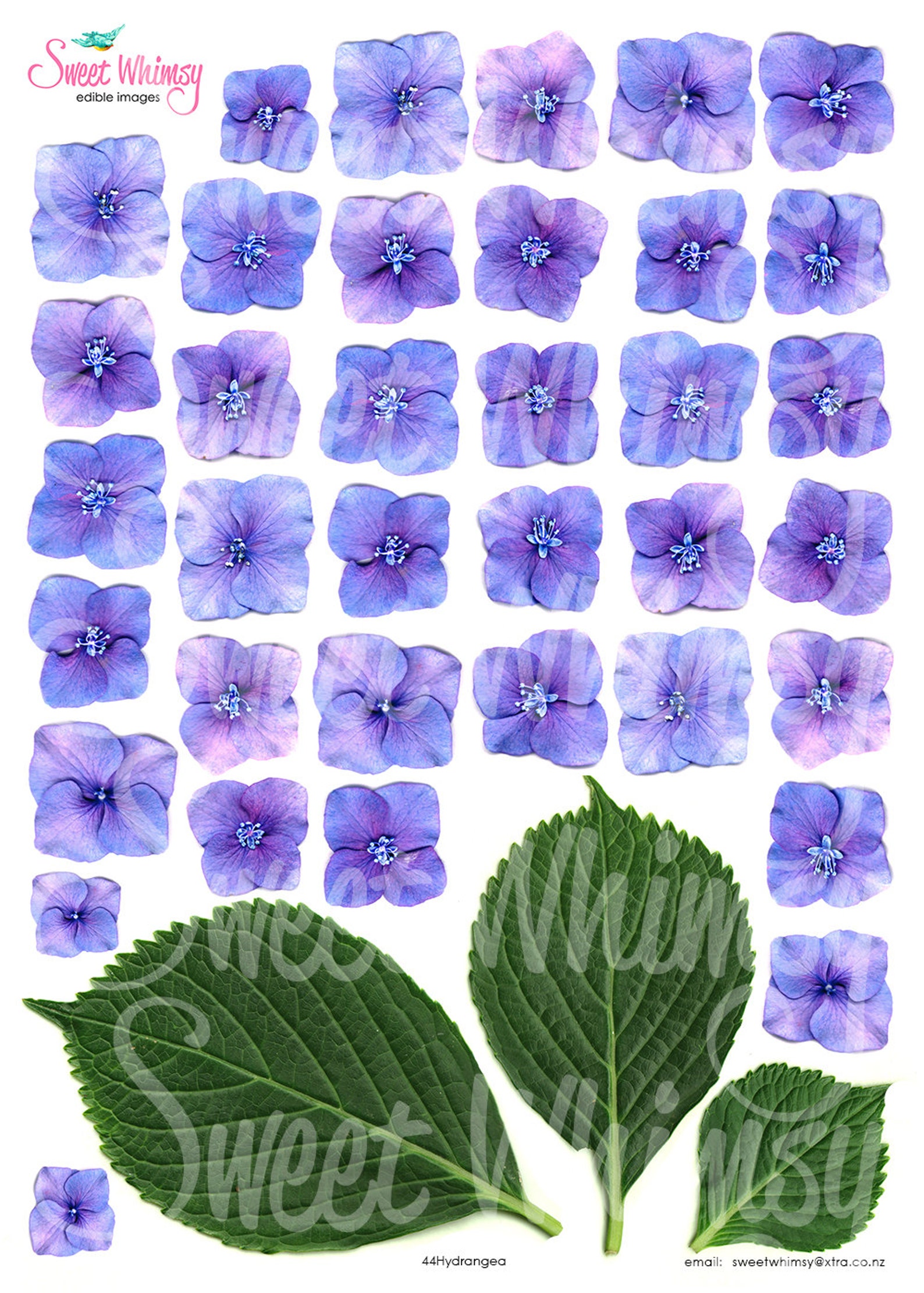 Edible Wafer Paper Flowers Cake Decorations Hydrangea Cake - Etsy Canada