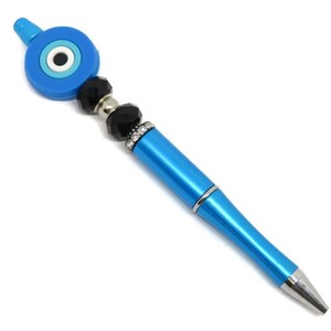 Evil Eye Beaded Pens, Good Energy Malocchio Gift, Fancy Writing Pen, Co ...