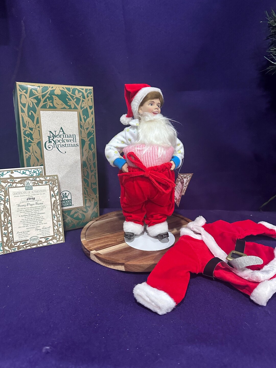 Norman Rockwell "scotty Plays Santa" - Etsy