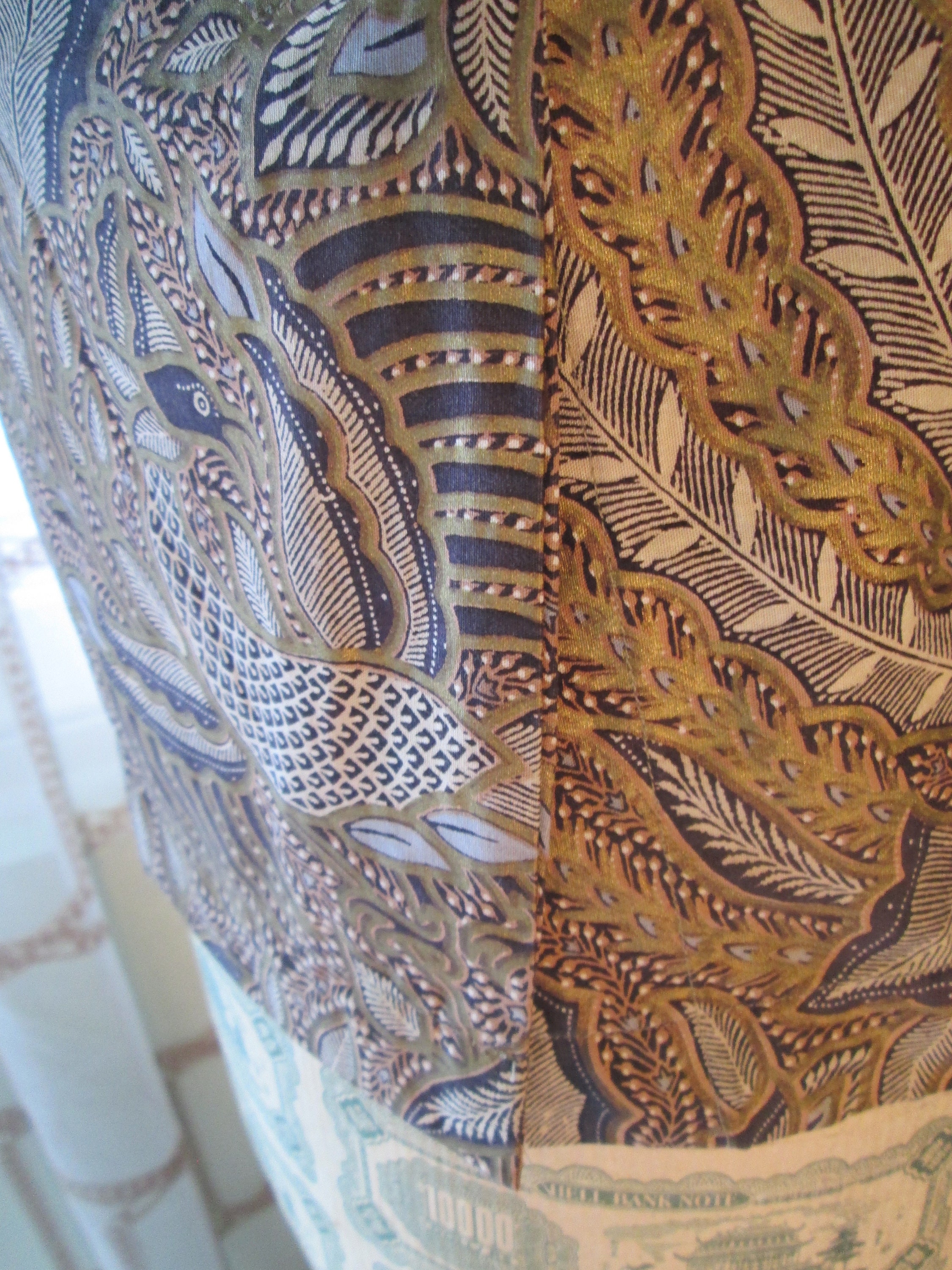 Traditional Indonesian Batik Shirt, Garuda Pattern Batik Shirt With ...