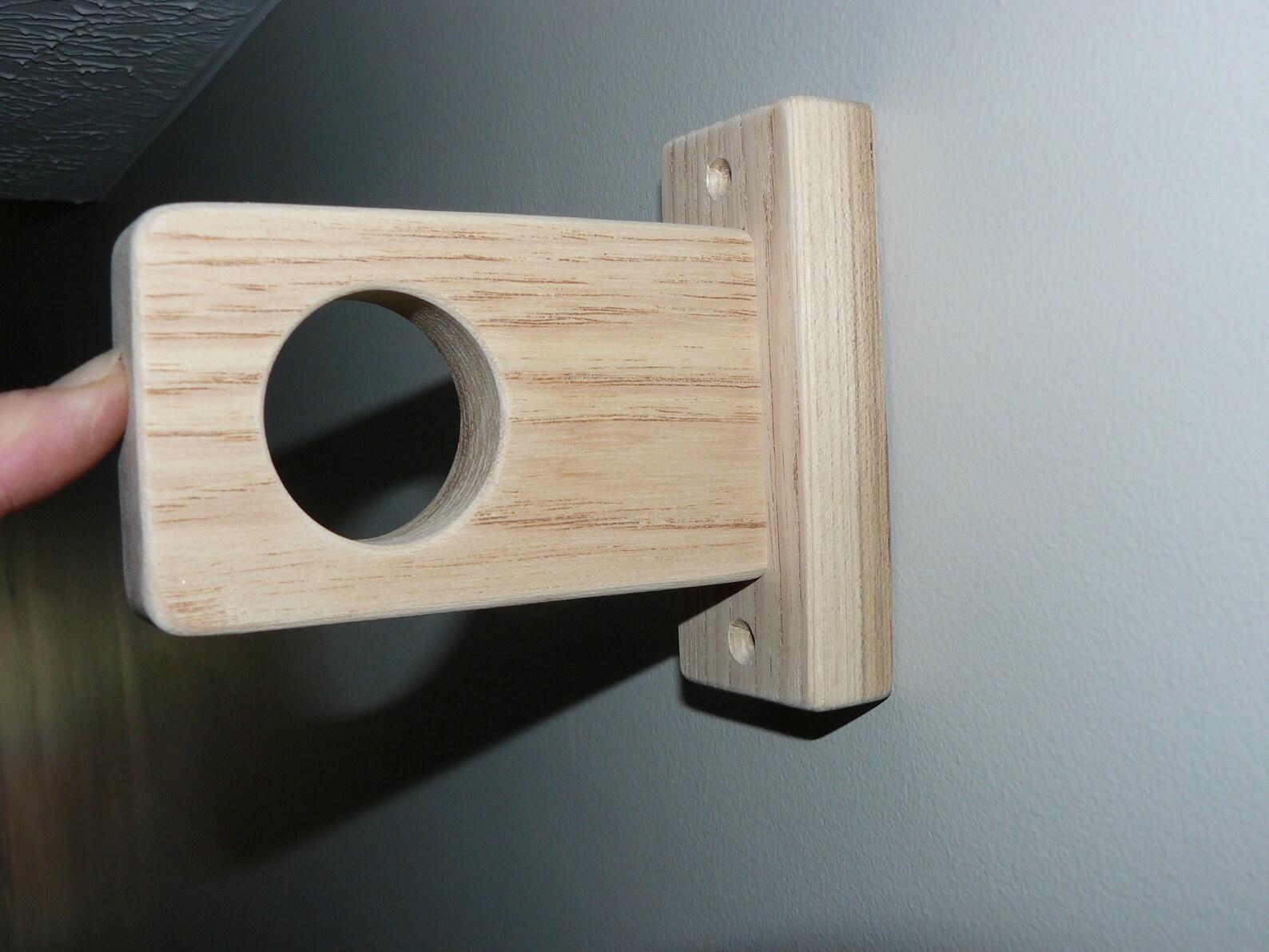 Hickory Curtain Rod Brackets - Etsy